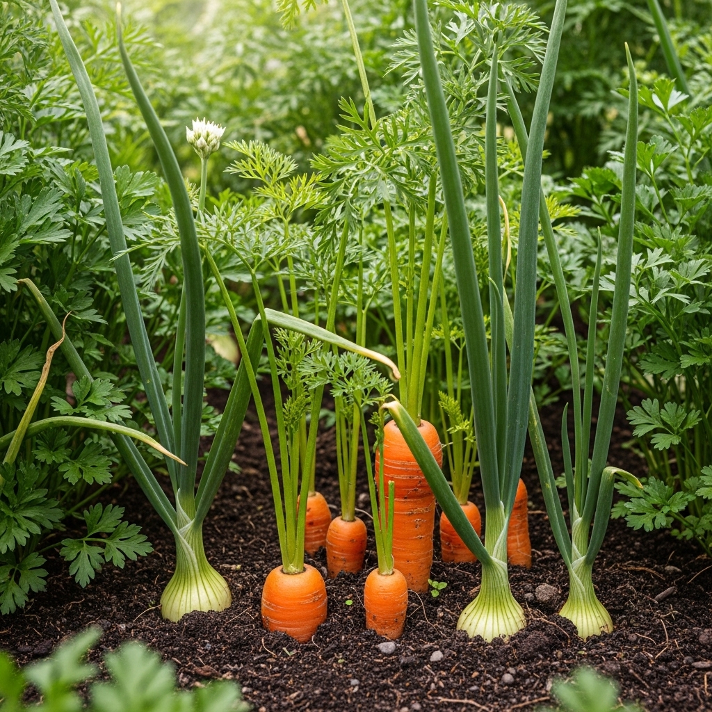 Companion Planting Chart for Vegetables (Complete Guide)